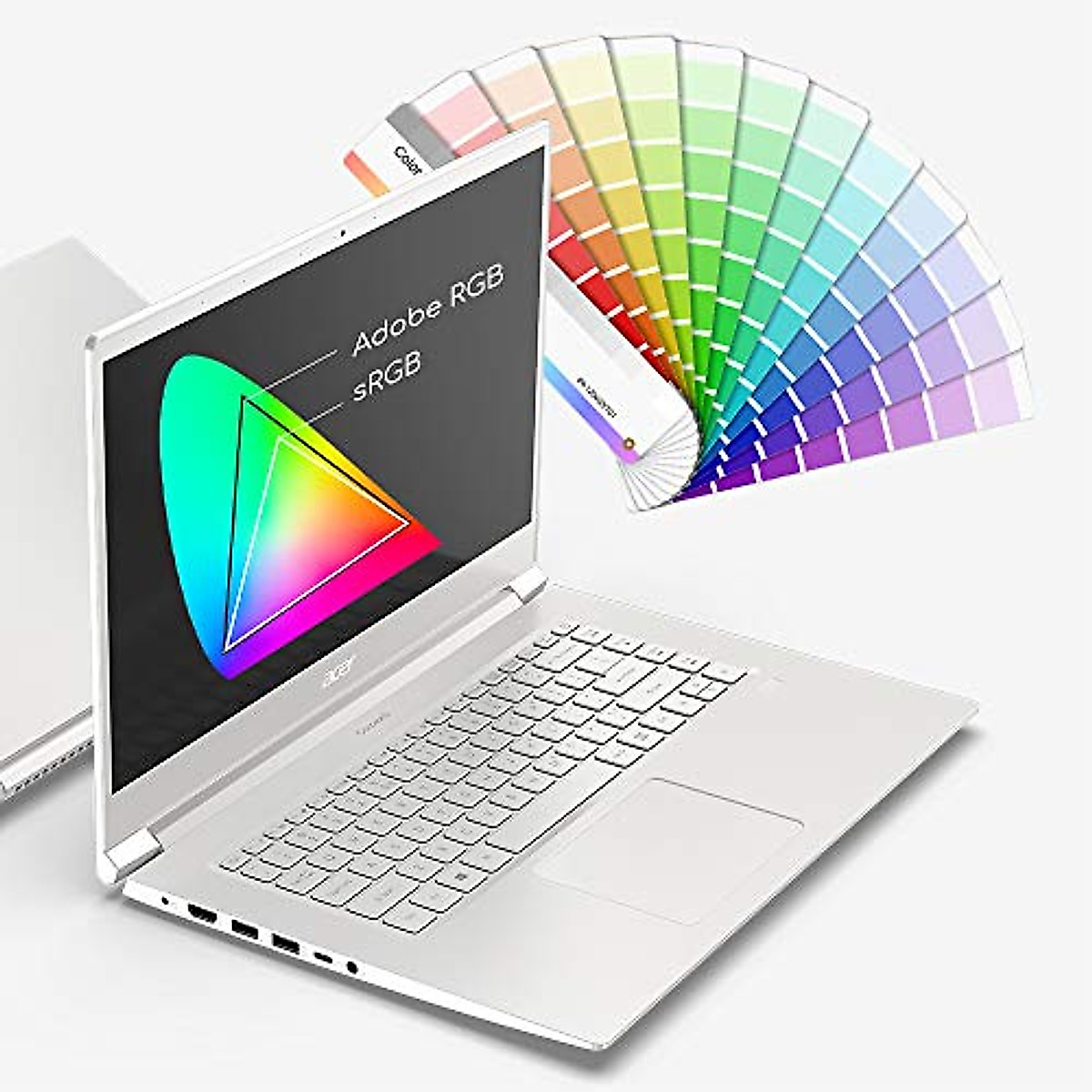 Acer ConceptD 5 CN515-51-72FX Creator Laptop, 8th Gen Intel Core i7-8705G, AMD Radeon RX Vega M GL, 15.6" Ultra HD IPS Display, Pantone Validated, Delta E<2, 16GB DDR4, 512GB PCIe NVMe SSD