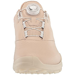ECCO Women's Biom Hybrid 3 BOA Hydromax Water Resistant Golf Shoe, Rose DUST, 6-6.5