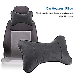 Soft Car Neck Pillows, Car Headrest Pillow, Fit for Most Cars Universal Pillow Relax Neck Support Headrest Comfortable Pillows for Travel Car Seat Home