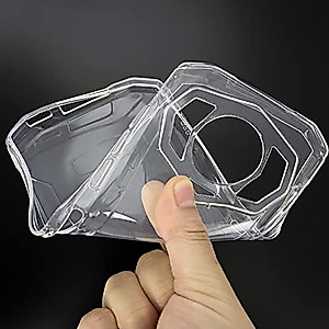 Ytaland for DOOGEE S98 / S98 Pro case, Crystal Clear Soft Silicone Shockproof TPU Transparent Bumper Protective Phone Case Cover