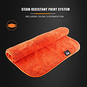 Microfiber Towels for Car, Microfiber Car Cleaning Cloths, Upgraded 1200gsm Ultra-Thick Cars Drying Towel Microfiber for Car and Home Polishing Washing and Detailing 16'' x 16''(3 Pack) -SPMF120MIX