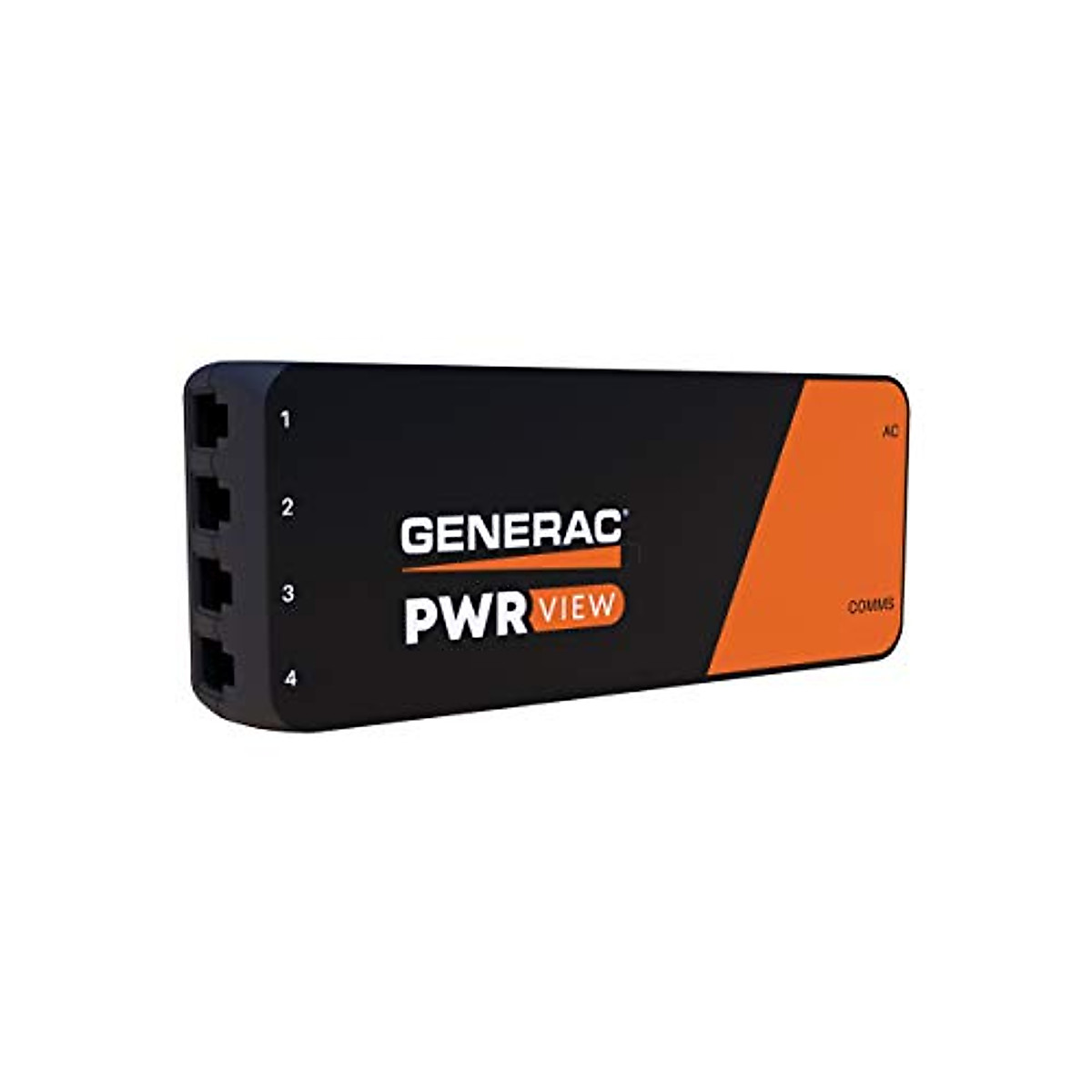 Generac W2HEM GNRC PWRview Monitor, Black, Orange