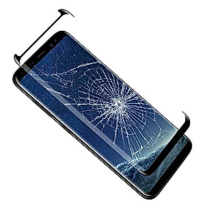 (3-Pack) Compatible with Samsung Galaxy S9 Screen Protector, [9H Hardness] [Ultra-Thin] [Anti-Scratch] HD Clear Tempered Glass Protective Film fit Galaxy S9 SM-G960 G960U G960F G960N G9600 G9608 5.8"