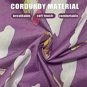 Morbuy Bean Bag Chair Cover for Kids Adults (No Filler), 3D Palms Soft Lazy Sofa Bed Cover Washable Oversized Storage Bean Bag Cover for Living Room, Indoor, Outdoor (S,Clouds)