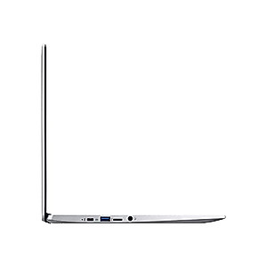 Acer 2023 Flagship Chromebook 15.6/'' FHD 1080p IPS Touchscreen,Intel Celeron N4000 (Up to 2.6GHz),4GB RAM,32GB eMMC,HD Webcam,Gigabit WiFi,12+ Hours Battery,Chrome OS,w/MarxsolCables,Silver