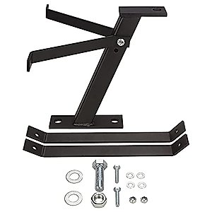 A-KARCK Lawn Mower Hitch, Heavy Duty Lawn Tractor Hitch Solid Iron Construction, Black Powder Coated Riding Mower Hitch