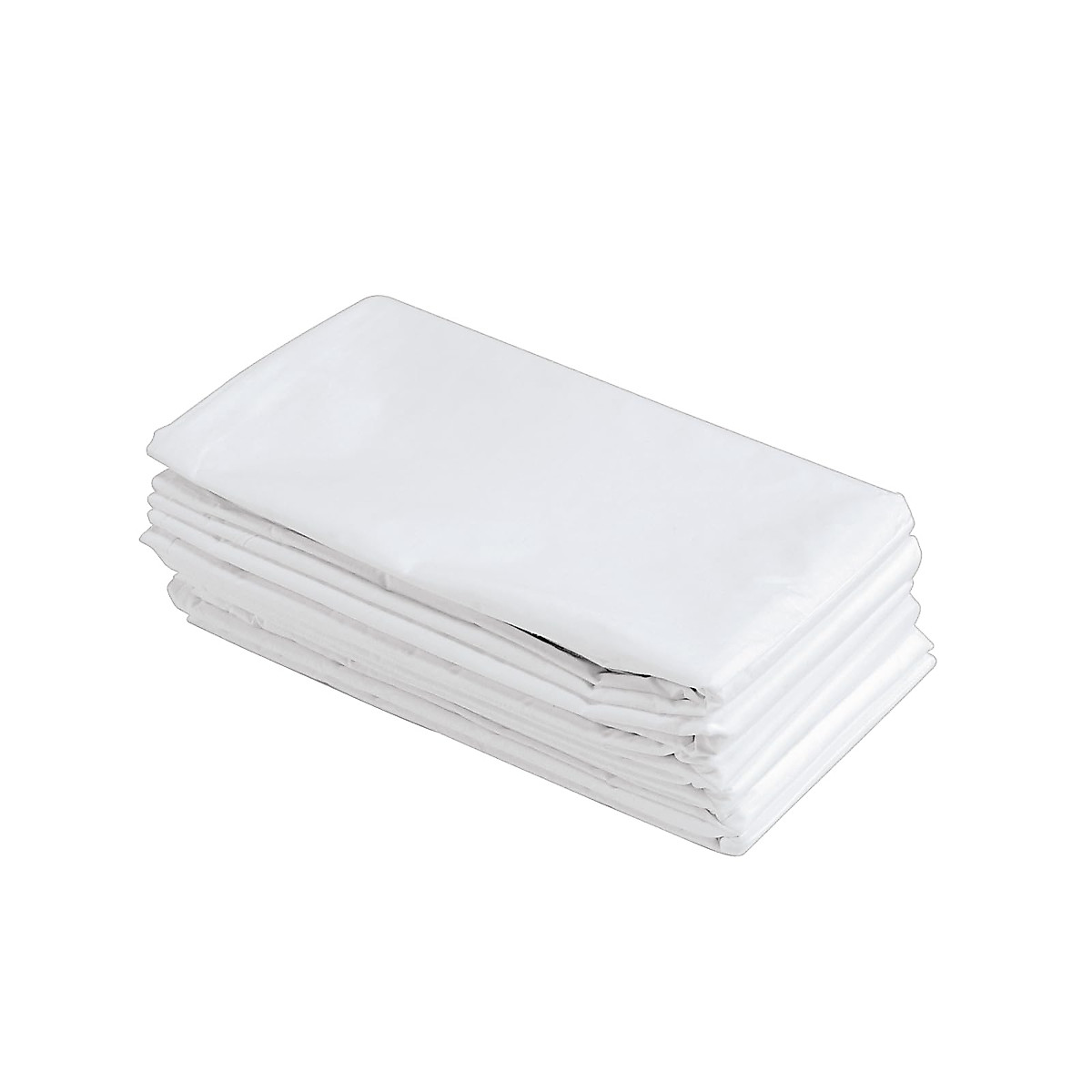 Hanging Rest-Mat Sheets by MyPerfectClassroom, Set of 6 White Sheets for Sanitary-Nap Time in Preschools, Daycares and Homes