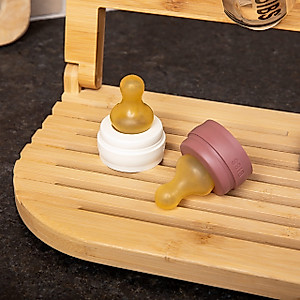 Sydney's Season Bottle Drying Rack Space Saving, Travel Bottle Cleaner Kit, Baby Drying Rack, Travel Bottle Drying Rack, Portable Bottle Cleaning Kit, Space Saving Drying Rack for Baby Bottles