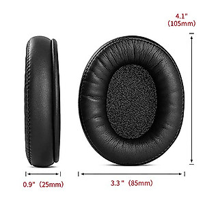 Ear Pads Cups Cushions Replacement Compatible with Sennheiser HD280PRO HD280 PRO Headphones Headset Earpads Foam Pillow (Upgrade Protein Leather)