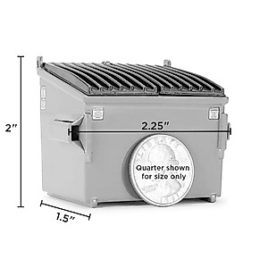 First Gear White Novelty & Specialty Items 1/34 Scale Trash Bin