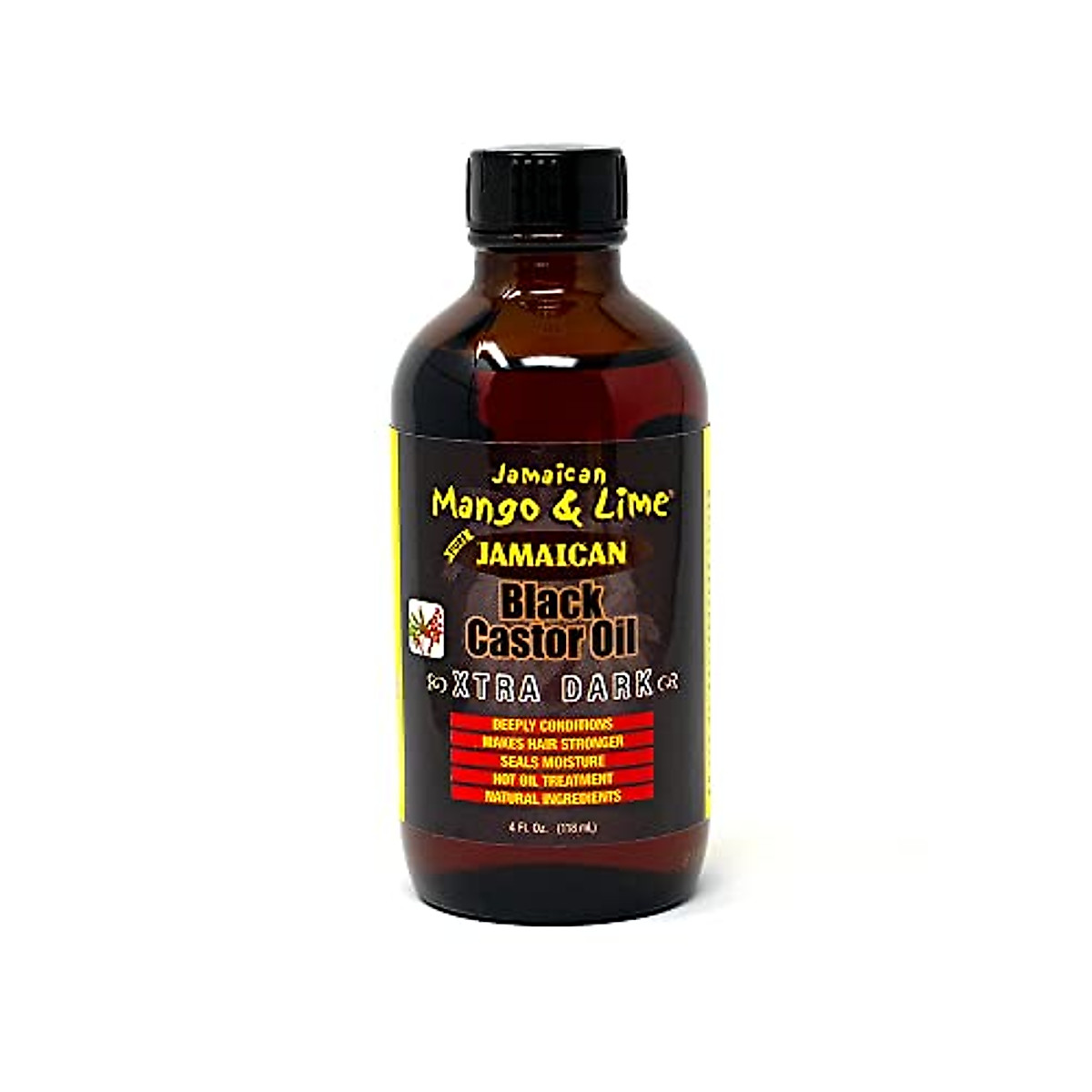 Jamaican Mango & Lime Black Castor Oil Xtra Dark 4 oz