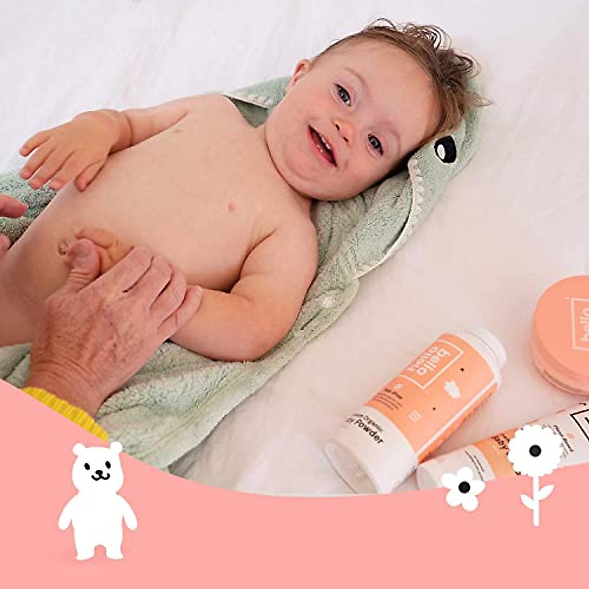 Hello Bello Diaper Rash Cream, Vegan Cruelty-Free Non-Nano Zinc Oxide, 4 fl. oz (Pack of 3)