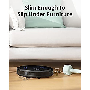 eufy Clean by Anker, eufy Clean G40+, Robot Vacuum, Self-Emptying Robot Vacuum, 2,500Pa Suction Power, WiFi Connected, Planned Pathfinding, Ultra-Slim Design, Perfect for Daily Cleaning