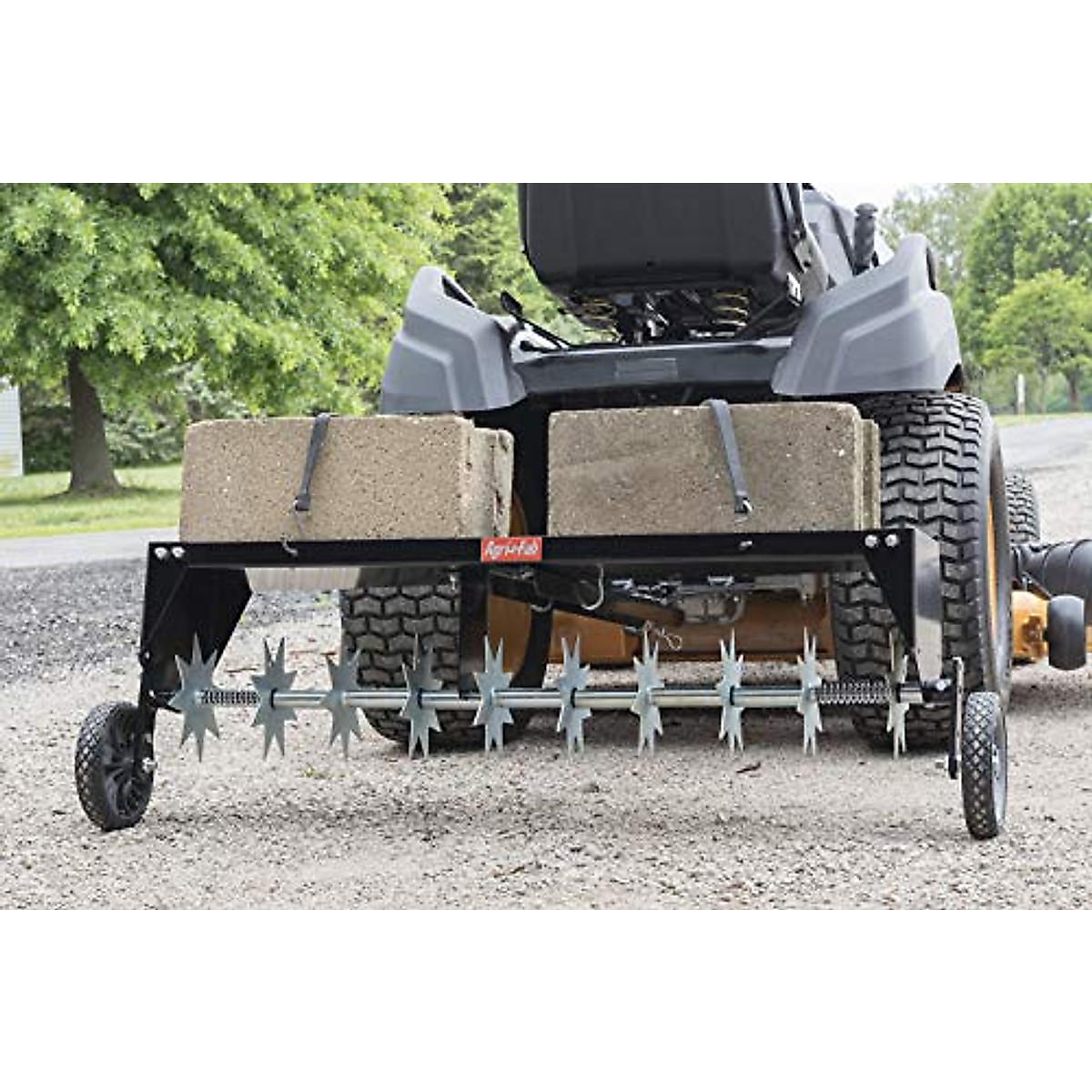 Agri-Fab 45-0544 40-Inch Spike Aerator, Black