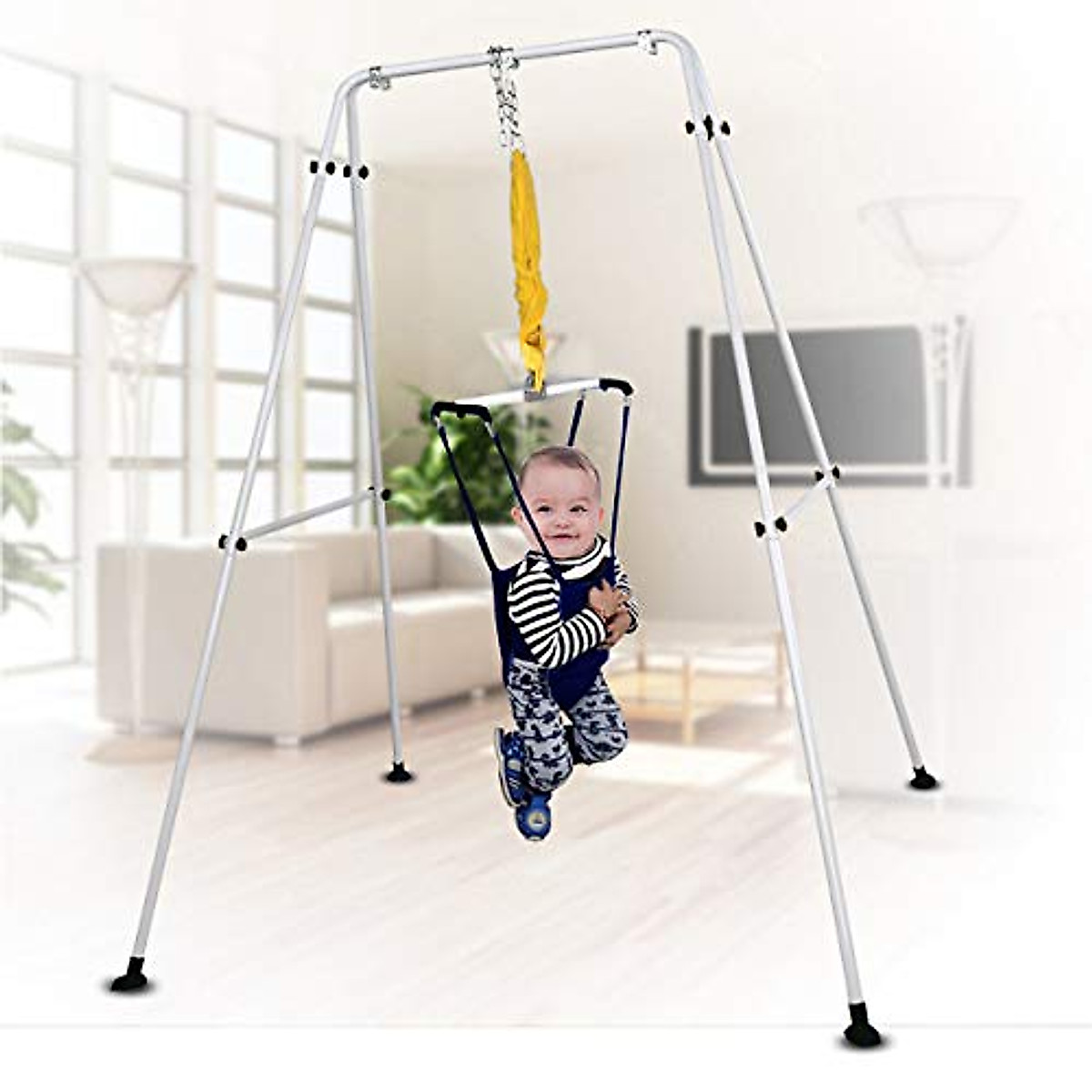 Baby Door Jumper and Bouncer with Stand for Active Babies That Love to Jump and Have Fun Toddler Infant