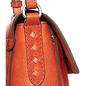 Frye Reed Flap Crossbody, Burnt Orange