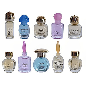 Charrier Parfums - 10 Eaux de Parfum Gift Box - 'Collection Précieuse' - 58.8 ml - Made in Provence, France