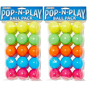 Marshall Pet Products Pop-N-Play Ball Pack - PACK OF 2