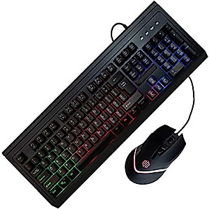 Dell Optiplex 7010 Business Desktop PC - Intel i5, 16GB Ram, 2TB HDD, Windows 10 Pro 64bit, New 24 Monitor, RGB Productivity Bundle (Renewed)