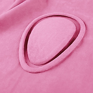 Toworldit Alcantara Dashboard Air Conditions Outlet Vent Decoration Trim Cover Compatible with BMW Mini Cooper F54 F55 F56 F57 2014-2020 (Pink)