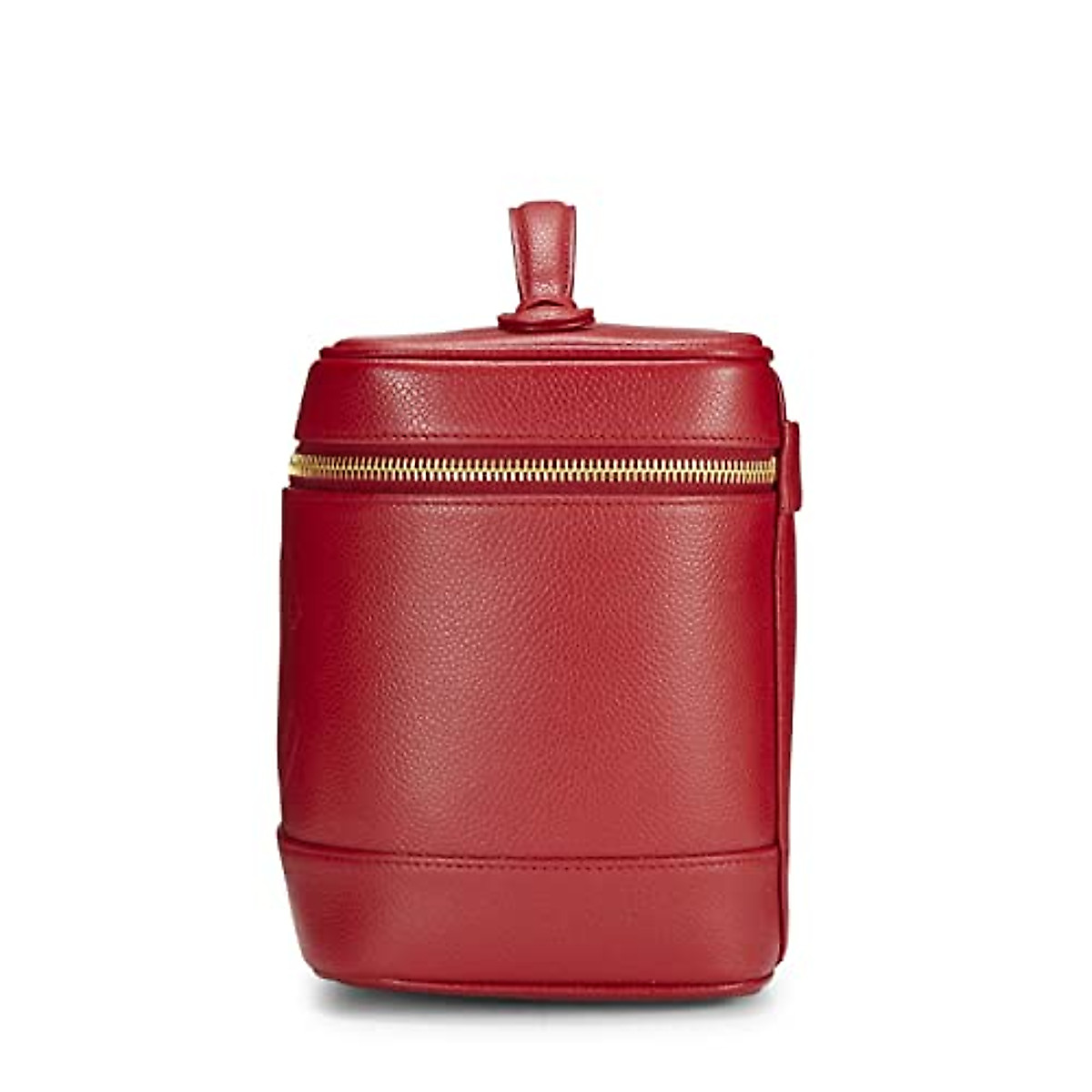 CHANEL, Pre-Loved Red Caviar Timeless Vanity, Red