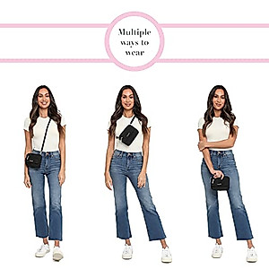 Baggallini Womens Modern Everywhere Mini, Black Quilt, One Size US