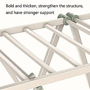 LHX Balcony Home Indoor and Outdoor Folding Clothes Drying Pole Drying Clothes