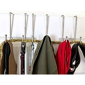 Lunmore Over The Door Hook Heavy Duty Door Hanger for Home Kitchen Office