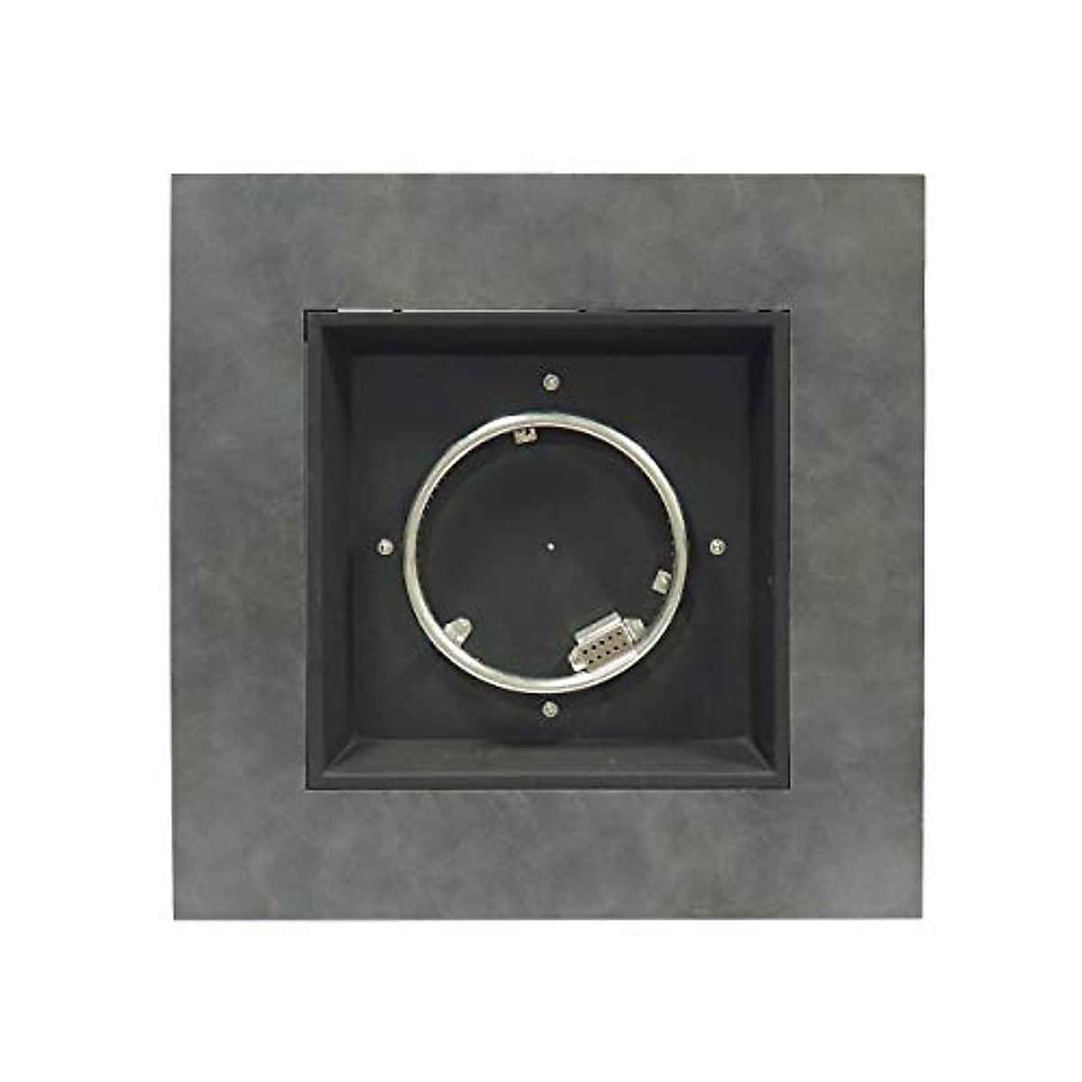 Florence Outdoor 33-Inch Square Fire Pit, Concrete