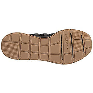 adidas Men's Swift Running Shoe, Black/Black/Gum(2018), 9.5