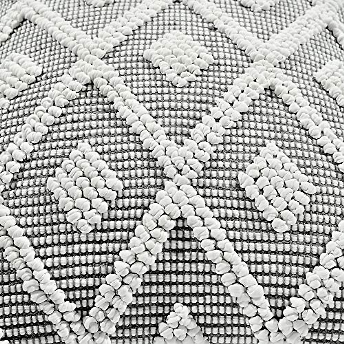 Lush Decor Adelyn Decorative Single Pillow Cover, 20" x 20", Gray