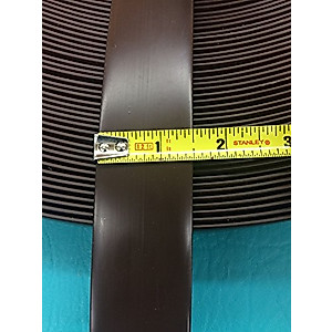 1.5" x 10' Vinyl Outdoor Patio Lawn Furniture Repair Strap Strapping - Dark Brown