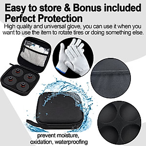 (2024 Newest) Lifting Jack Pad Jack Rubber Pad Stand Protects with Storage Box for Tesla Model 3/S/X/Y(Protects Battery & Chassis), Bonus Included