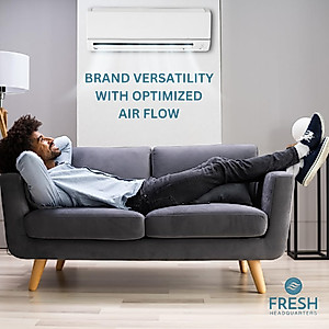 2 Pack Cut to Fit Foam Replacement Filter - 24 in x 15 in x 1/4 in Washable and Reusable for AC Window Unit, Air Purifier, Range Hood, Vent and More
