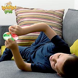 IPIDIPI TOYS Colorful Eggs Splat and Stick Ball Squishy Toys - 6 Pack - Stress Relief Egg Squishies - Fun Splat Ball Toy for Stocking Stuffers - Anxiety Reducer Sensory Play for Kids Ages 3-9