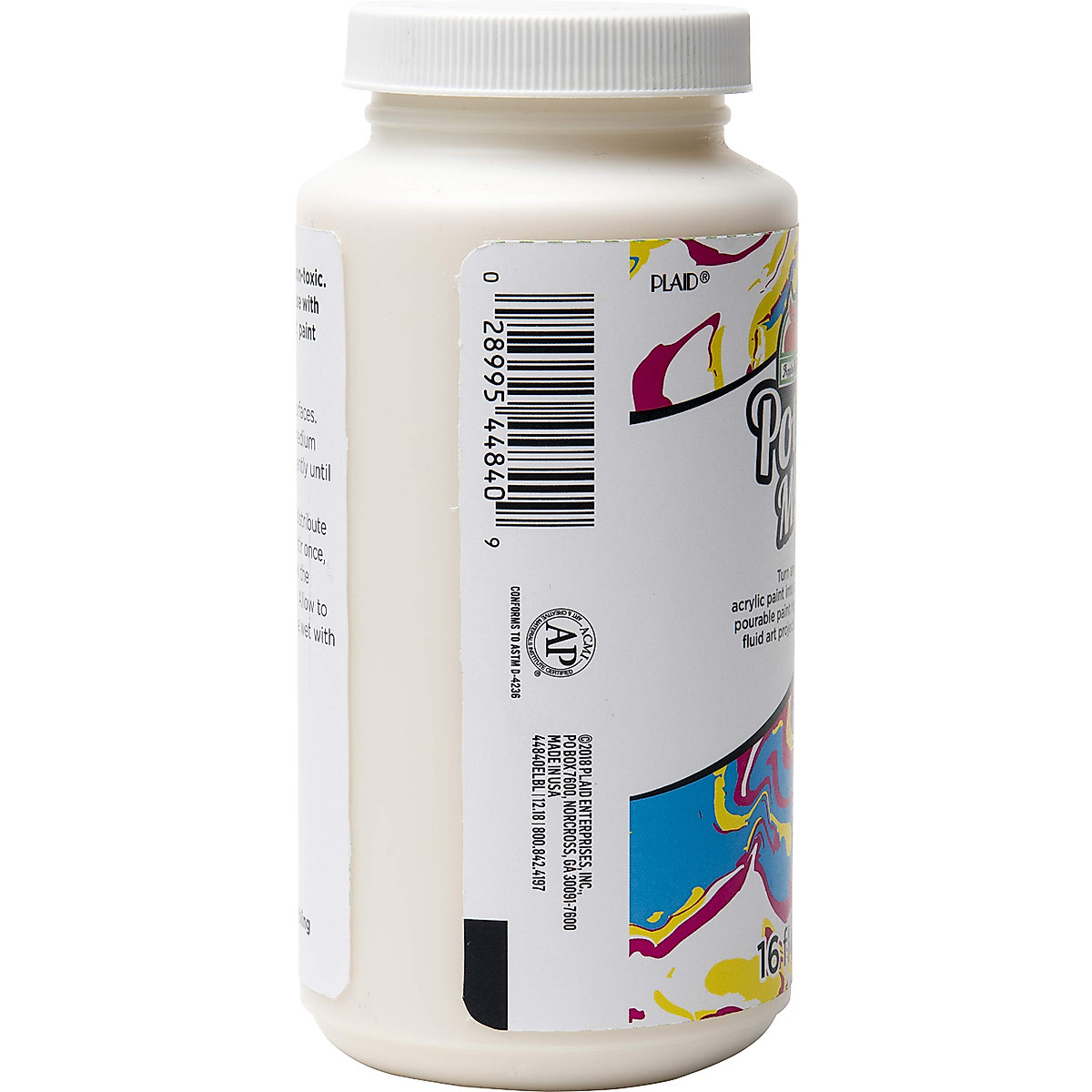 Apple Barrel Pouring Medium, 44840E Acrylic, 16 oz, 16 Fl Oz