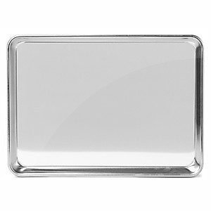 GRIDMANN 13" x 18" Commercial Grade Aluminum Cookie Sheet Baking Tray Jelly Roll Pan Half Sheet - 6 Pans