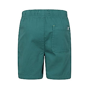 Mountain Warehouse Waterfall Girls Shorts - Durable Kids Hot Pants Green 9-10 Years