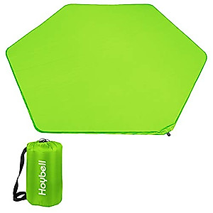 Hoybell Playpen Mattress, Compatible with Summer Pop 'N Play Playard, Self Inflatable Comfortable with Carry Case - Green