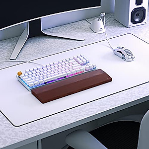 Glorious Custom Gaming Keyboard - GMMK 85% Percent TKL - USB C Wired Mechanical Keyboard - RGB Hot Swappable Switches & Keycaps - Silver/White Metal Top Plate