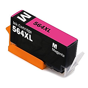 Cartlee Set of 5 Remanufactured 564XL High Yield Ink Cartridges for HP Photosmart 5510 5520 6510 6520 6525 7510 7520 7525 B8550 C6380 D7560 Premium C309A C410 Officejet 4620 Deskjet 3520