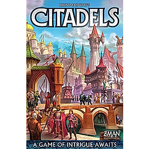 Citadels Revised Edition Board Game - Master Builder Showdown! Medieval Strategy Game for Kids & Adults, Ages 10+, 2-8 Players, 30-60 Min Playtime, Made by Z-Man Games