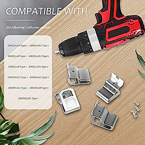Usamate Replacement Craftsman Cordless Drill Belt Clip N597001 Perfect for impact drill & impact driver- 4 Pack
