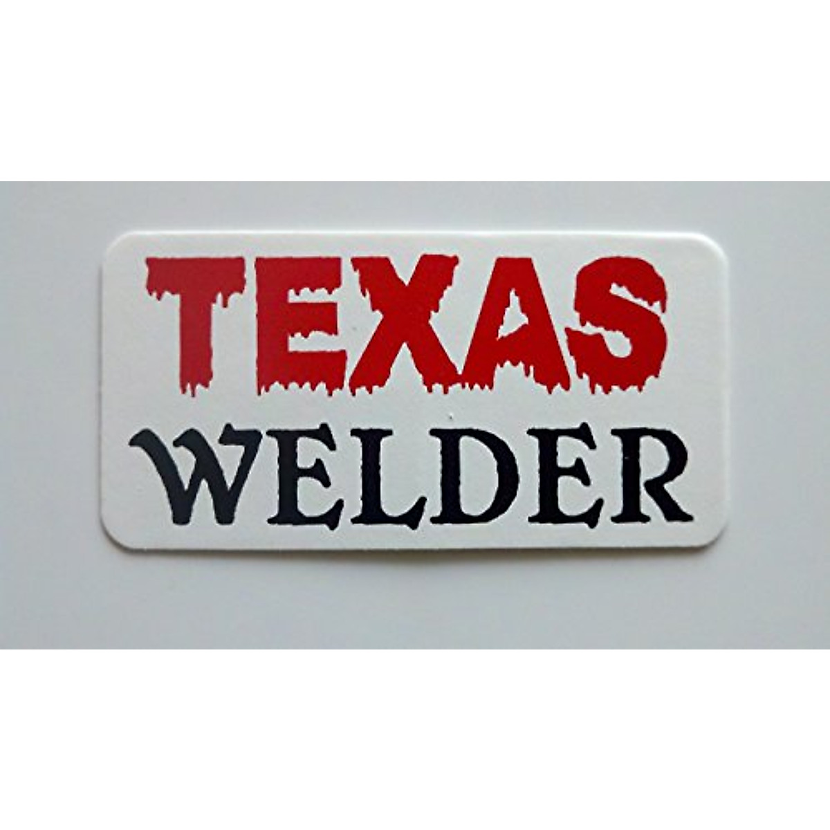 3 - Texas Welder 2 Hard Hat/Helmet Stickers 1" x 2"