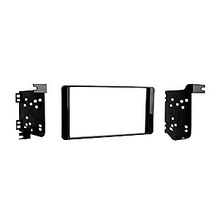 Metra Electronics 95-7015CHG Custom Fit Mounting Kit Double DIN Radio Provision Incl.: Radio Housing Trim Panel/Brackets/Screws Custom Fit Mounting Kit
