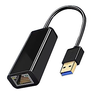 HONMEET Ethernet Adapter Gigabit LAN Network Adapter USB Ethernet Converter USB Adapters Type c to Ethernet LAN Internet Network Adapter USB Adaptor Network Card Wired Abs