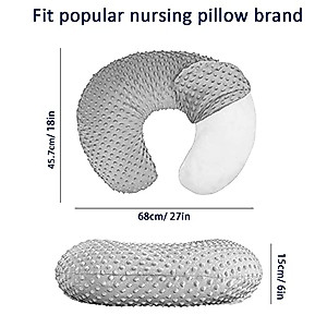 iEvolve Nursing Pillow Cover Breast Feeding Pillow Support Positioner Lounger Cover for Baby Boy Girl(Beige)