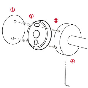 23.6 in Towel Bar Set, 5 Piece Matte Black Stainless Steel Bathroom Hardware Set Include Towel Bar, Toilet Paper Holder, Towel Ring, 2 Robe Towel Hooks, Bathroom Accessory kit