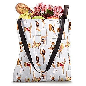 Pole Dancer Gifts Pole Dancing Fitness Sexy Workout Cardio Tote Bag