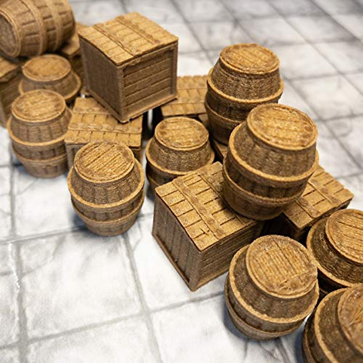 Extruded Gaming Crates and Barrels